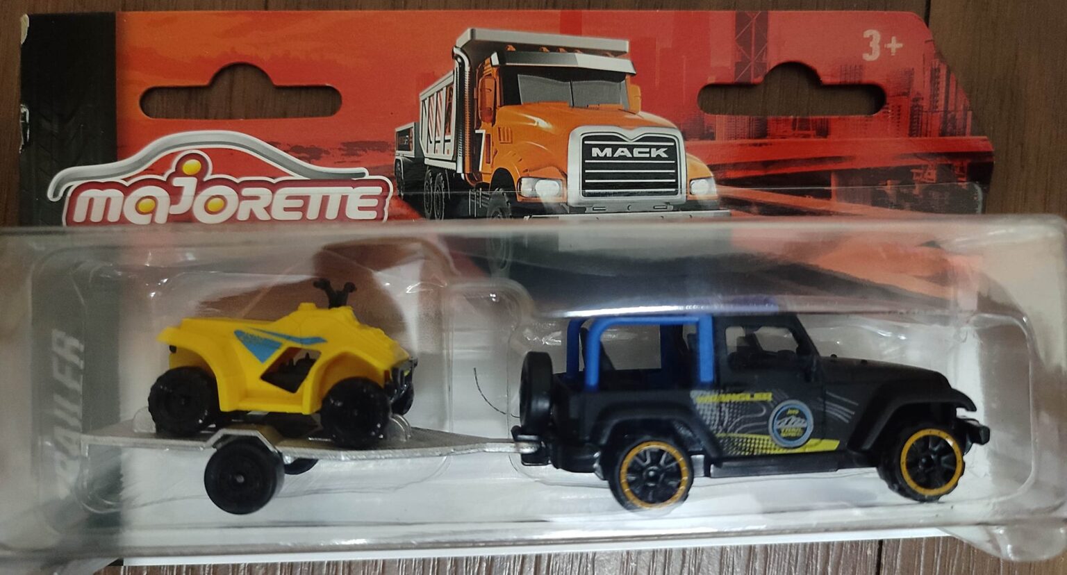 Mini Voiture Voiture Jouet Majorette Jeep Wrangler Rouge - Die-Cast ...