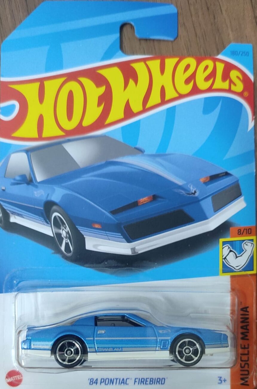 Hot Wheels – Pontiac Firebird 84 (HKJ57) – Crazy 4 Diecasts