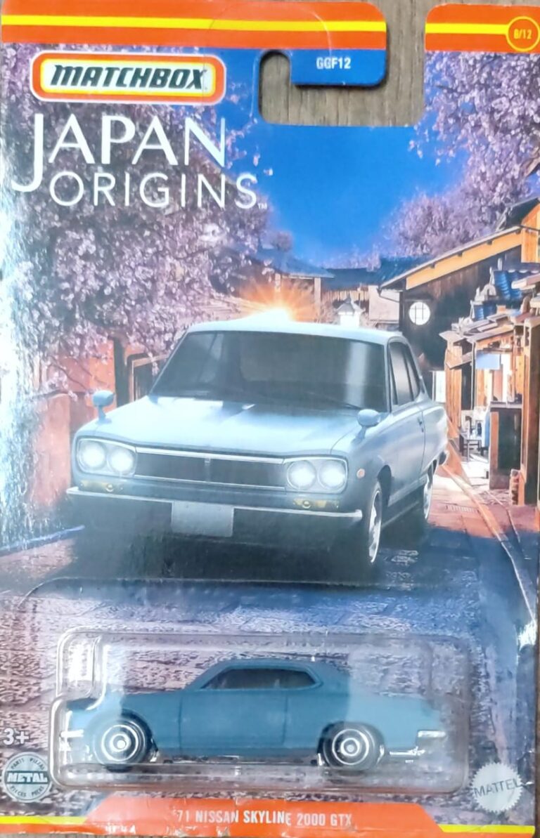 Matchbox Japan Origins – 71 Nissan Skyline 2000 GTX (HFJ23) [Imported ...