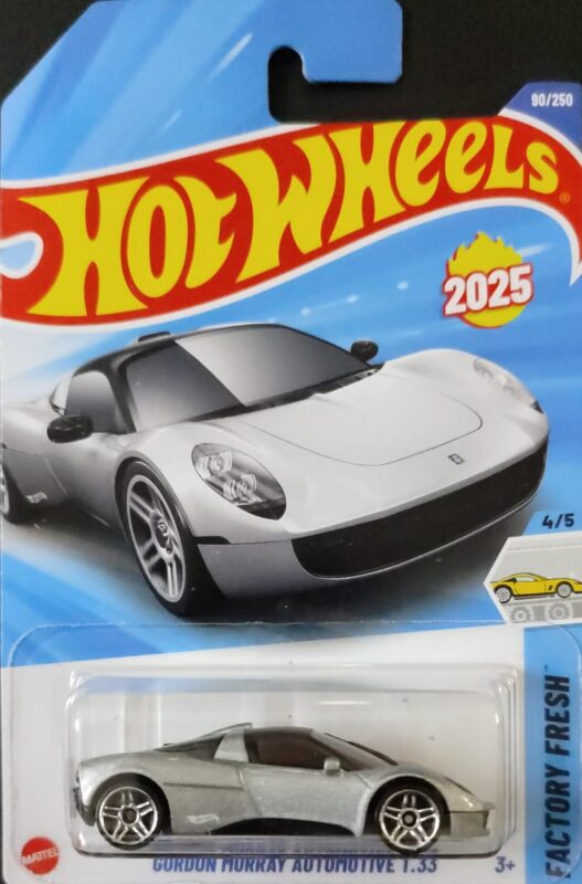 Hot Wheels – Gordon Murray Automotive T.33 (HYW23). – Crazy 4 Diecasts