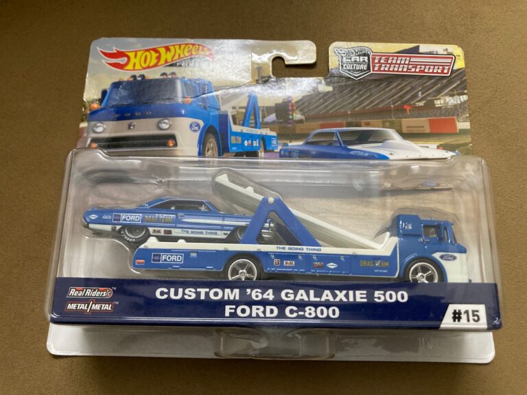 Hot Wheels Team Transport #15 – Custom 64 Galaxie 500 – Ford C-800 ...