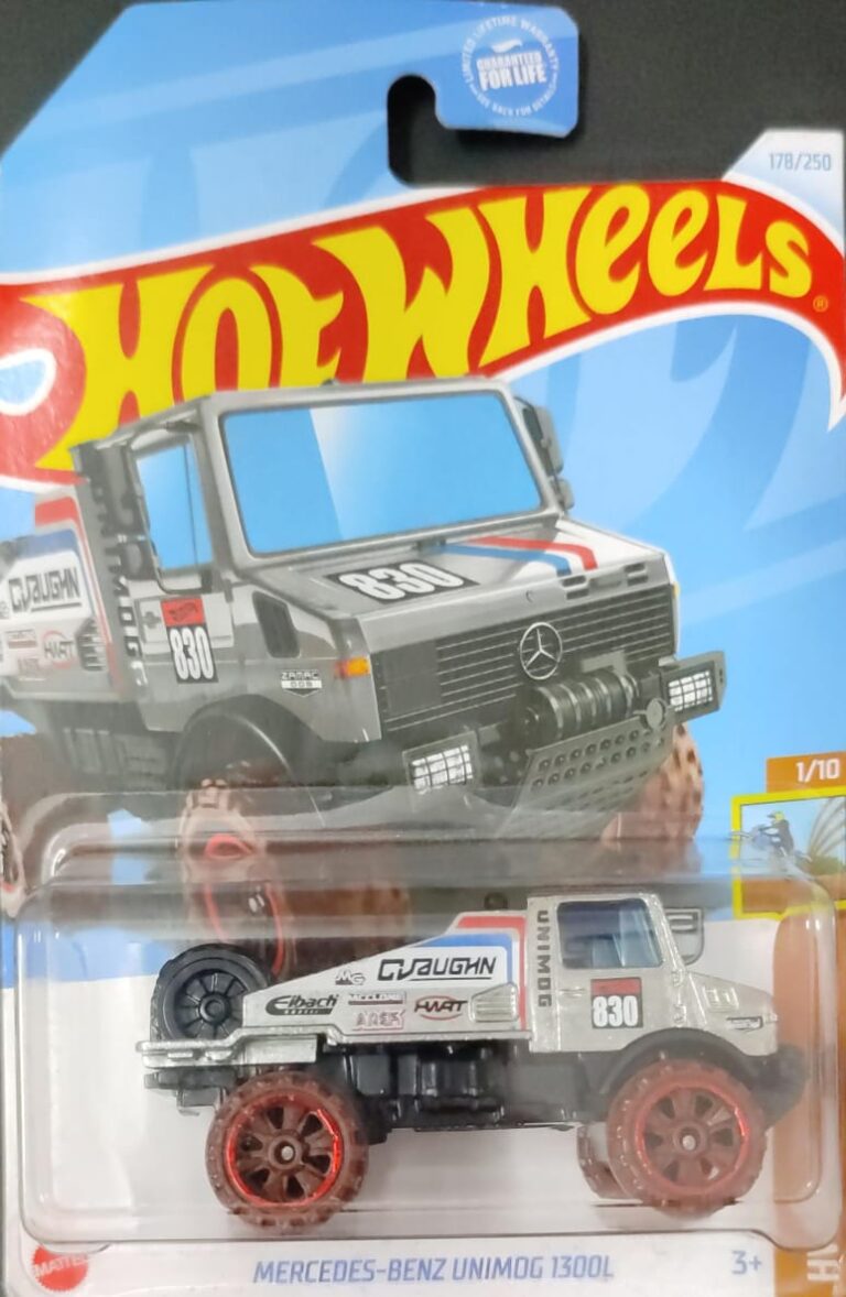 Hot Wheels – Mercedes-Benz Unimog 1300 (HTF54) [US Card]. – Crazy 4 ...