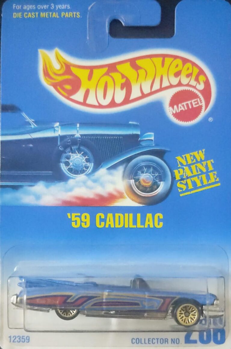 Hot Wheels – 59 Cadillac (12359). – Crazy 4 Diecasts