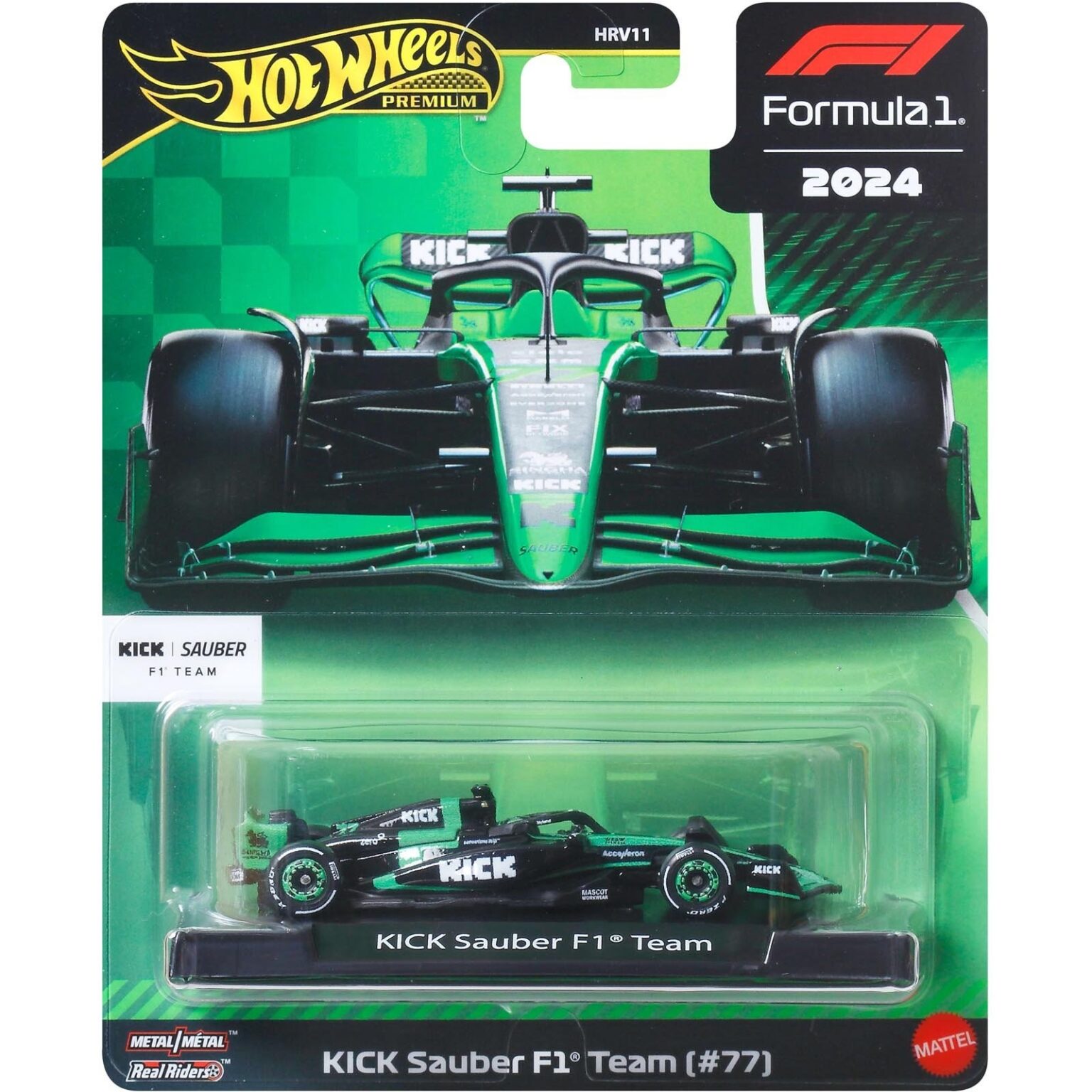 Hot Wheels Premium F1 - Kick Sauber F1 Team (#77) [Imported] (JBM13 ...