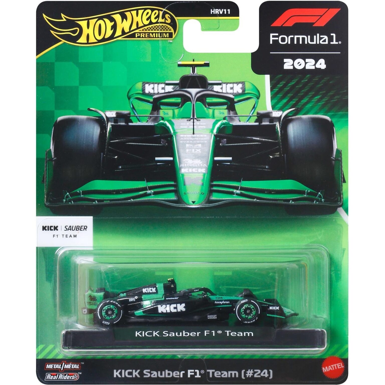 Hot Wheels Premium F1 – Kick Sauber F1 Team (#24) [Imported] (JBM23 ...