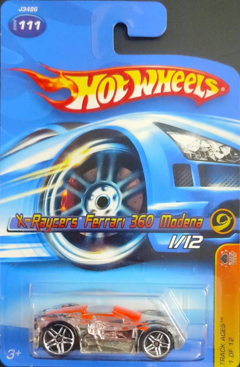 Hot Wheels – X Raycers Ferrari 360 Modena (J3486). – Crazy 4 Diecasts